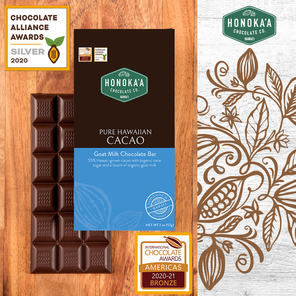 Hawaii Goat Milk Chocolate Bar